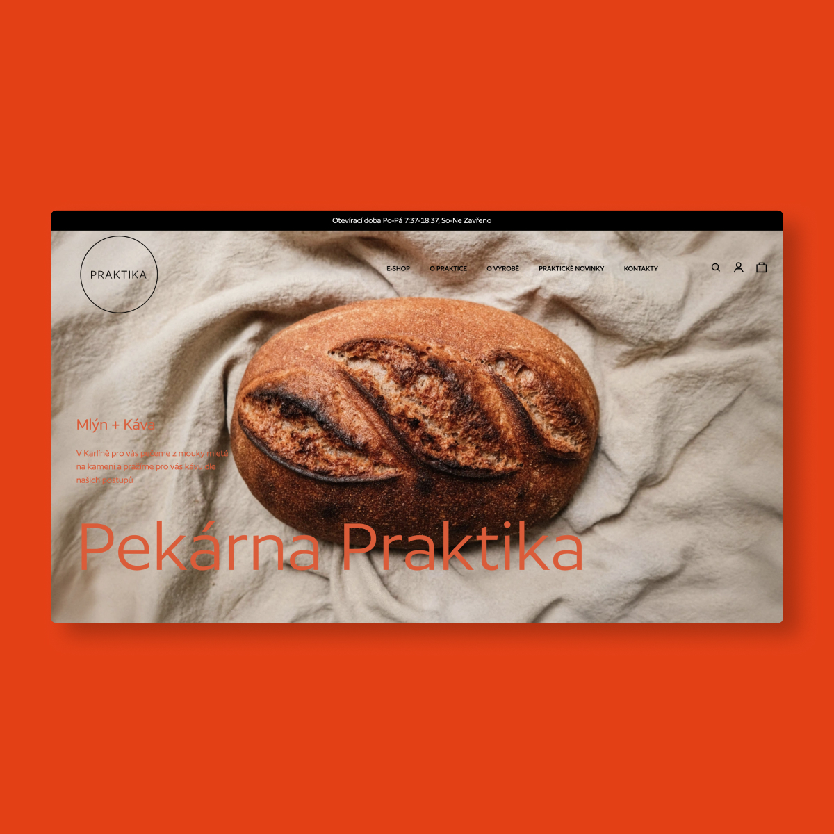 Máme nový Praktický web - Praktika | Vaše praktická pekárna